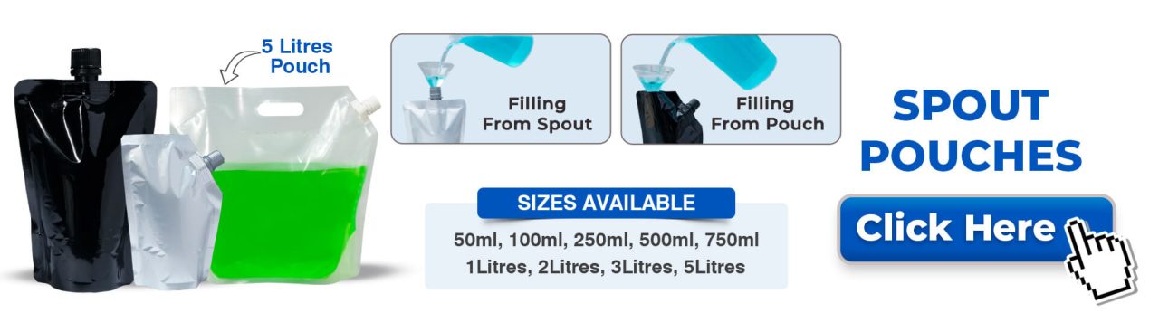 Spout Pouches | Swiss Pac Pvt Ltd